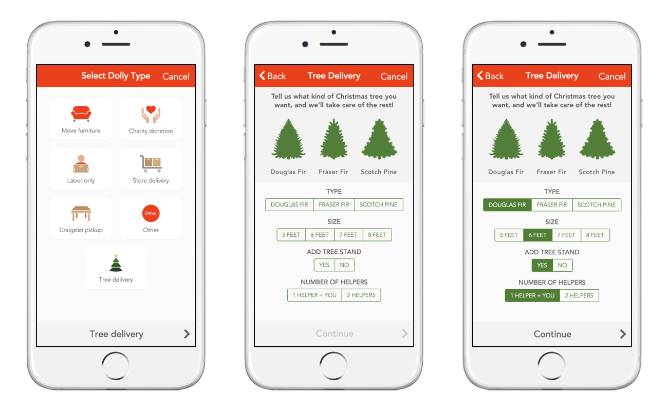 Dolly Delivers Trees In Chicago! - Unboxed by Dolly