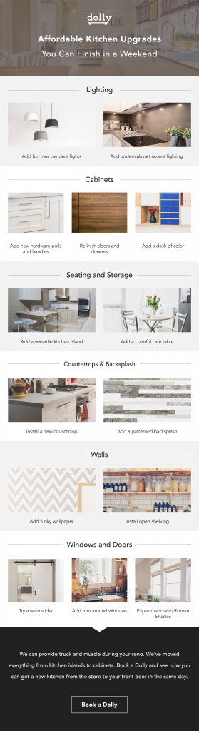 Quick and Affordable Upgrades for your Kitchen - Dolly Blog