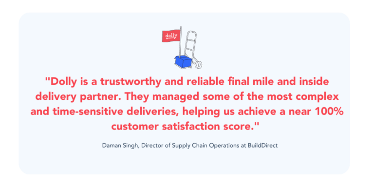 BuildDirect's Leap to 100% Customer Satisfaction with Dolly Delivery ...